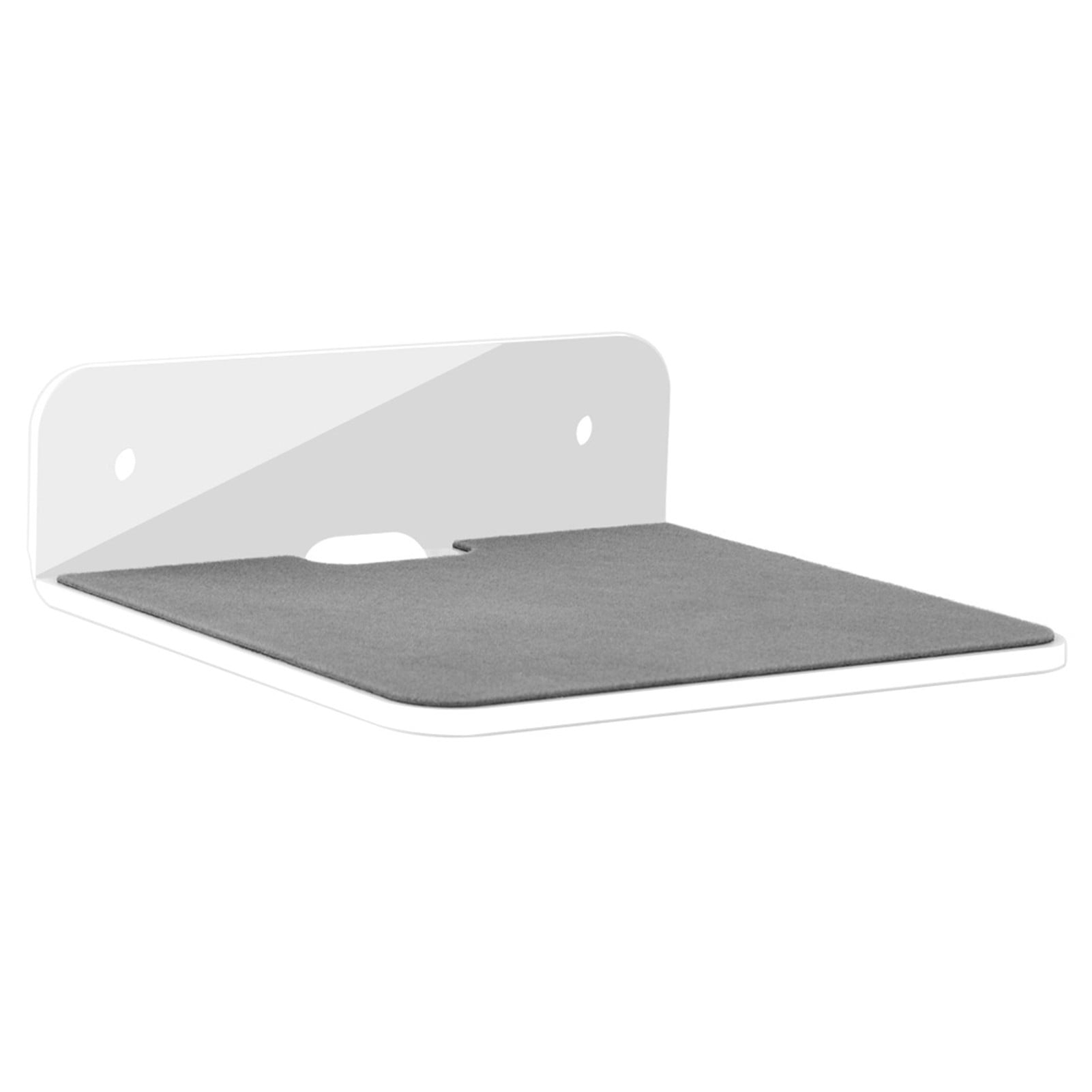Speaker Wall Mount Bracket,Acrylic Wall Mount Display Shelf Stand for ...