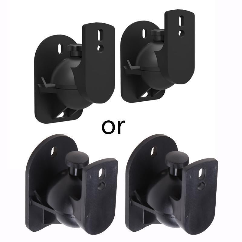 Speaker Wall Mount Surround Sound Bracket Satellite Bookshelf Box Long ...