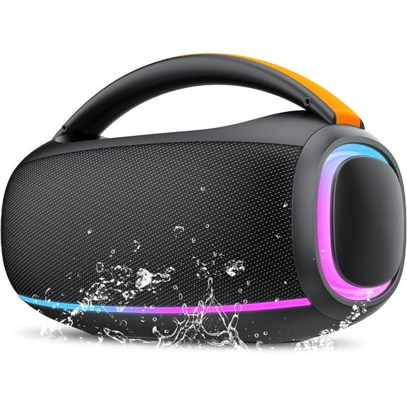 Speakers Bluetooth Wireless: 80w Loud Speaker with Bass, 30H Playtime ...