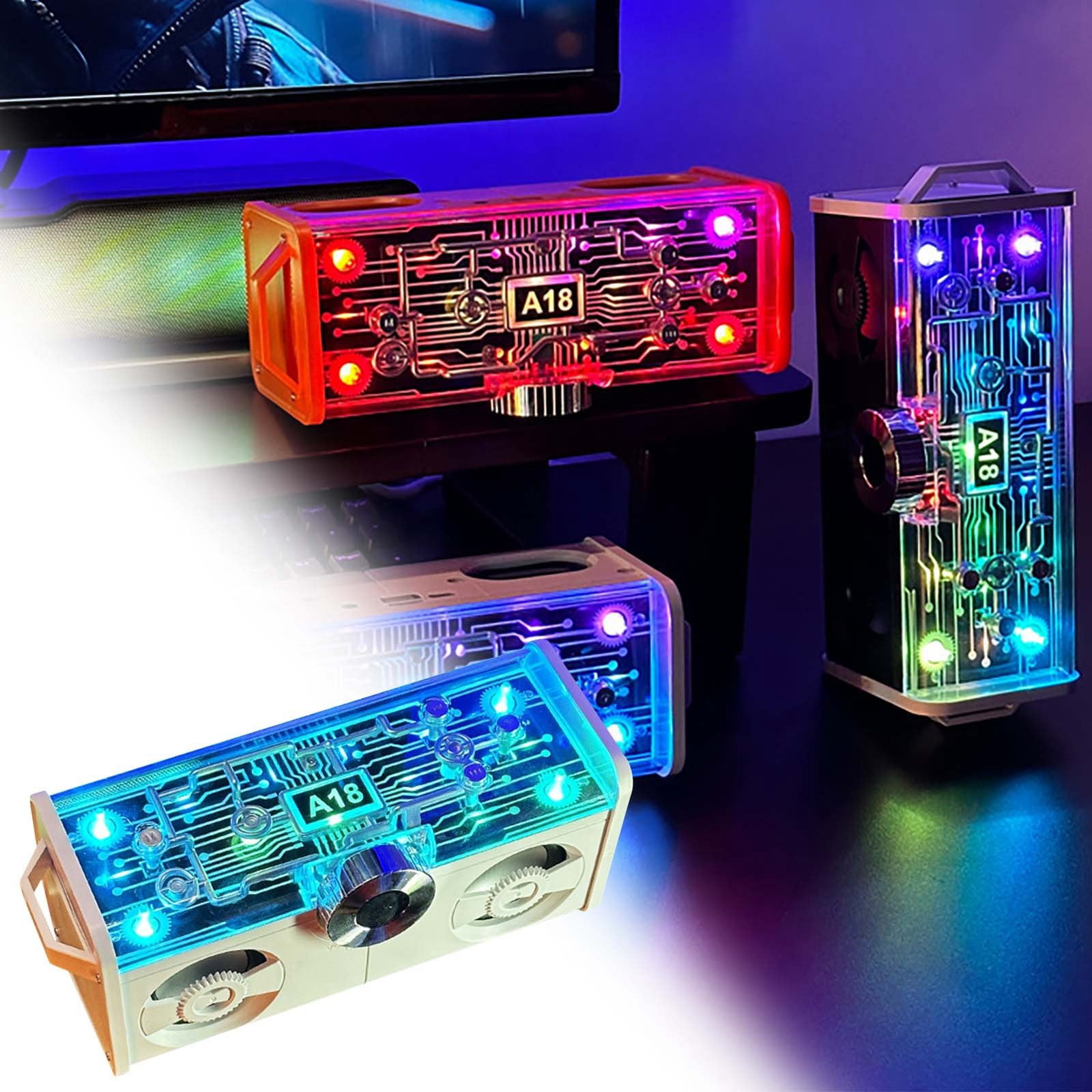 Speakers Cool Speakers Double Speaker Subwoofer Border Explosion Double Diaphragm Desktop ...