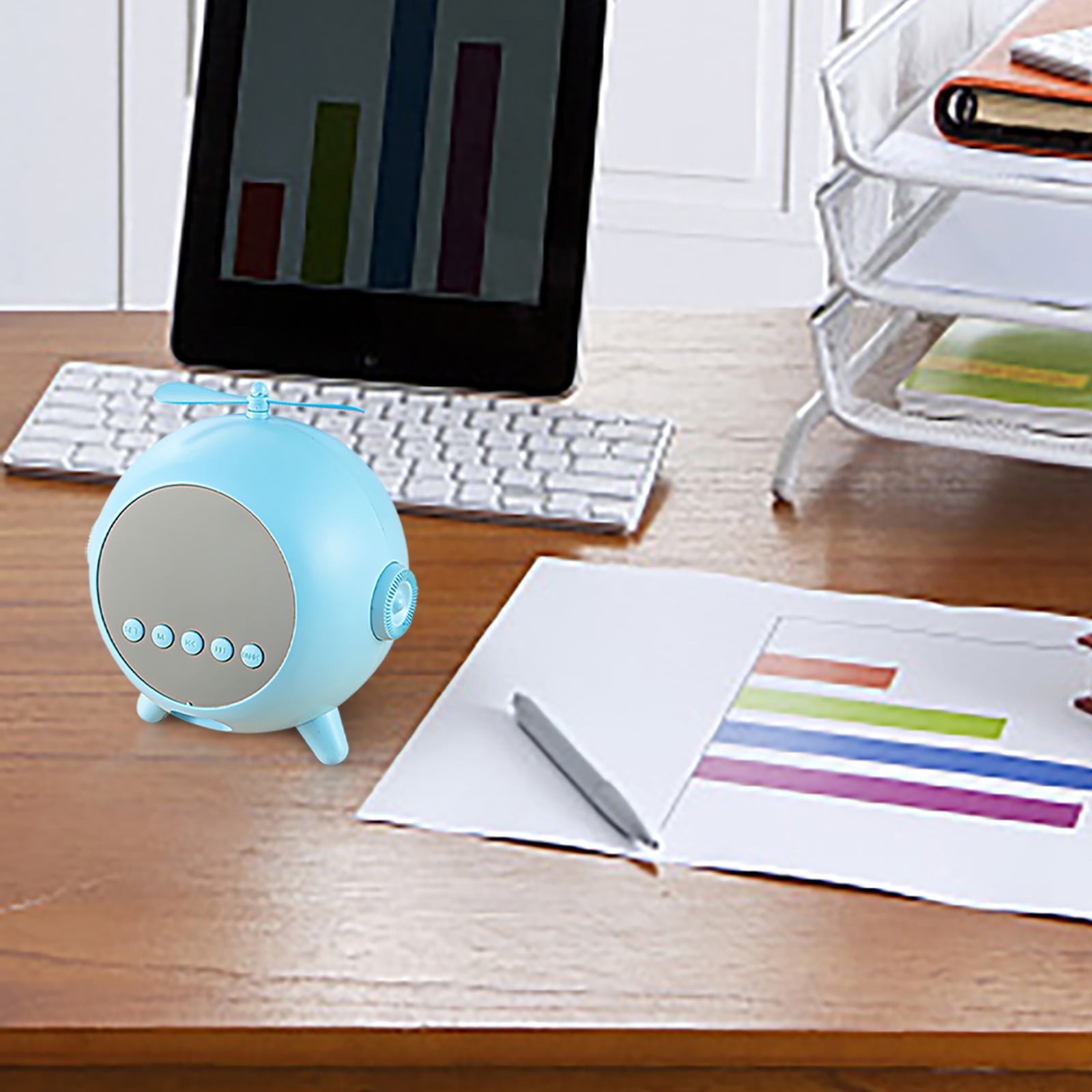 Speakers Small Plane Alarm Clock Bluetooth Speaker Outdoor Mini ...