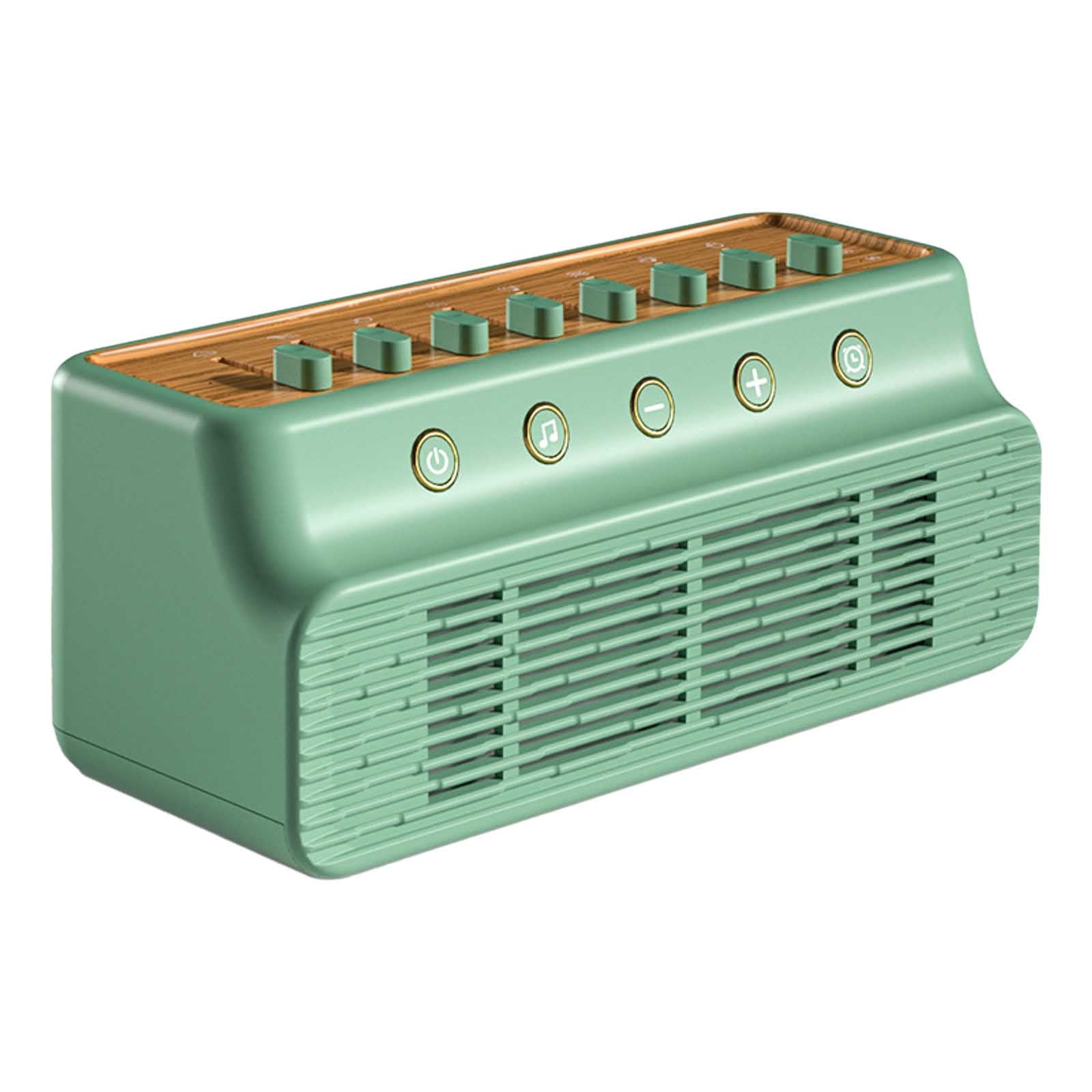 Speakers White Noise Machine Sleep Aid with 8 Nature Sounds Mixer and ...
