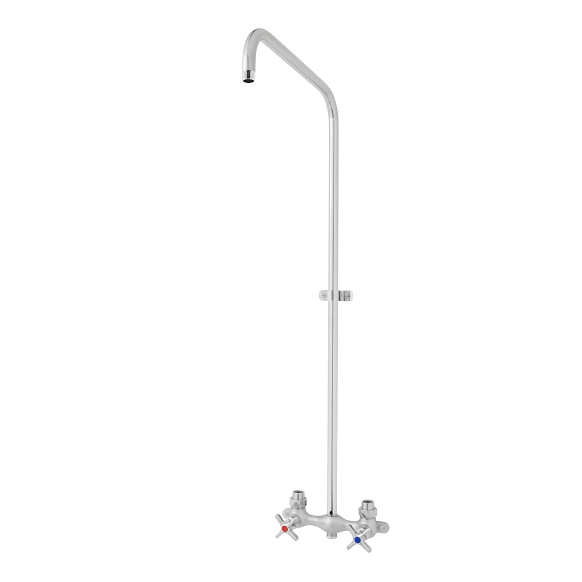 Speakman Commander Exposed Industrial Outdoor Shower, Polished Chrome ...