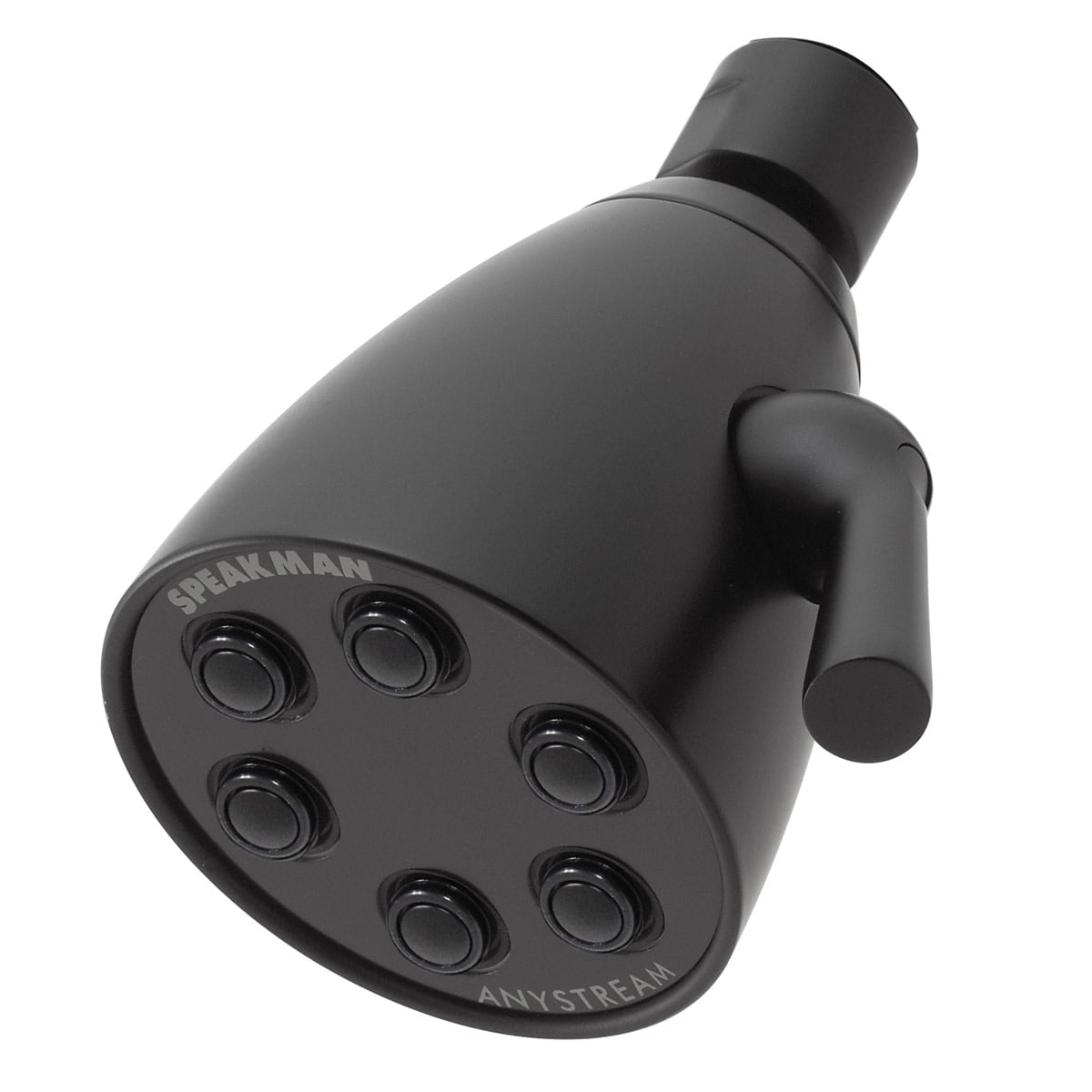 Speakman Icon S-2252-E2 Brass Shower Head, 2 GPM Multi Function, Black ...