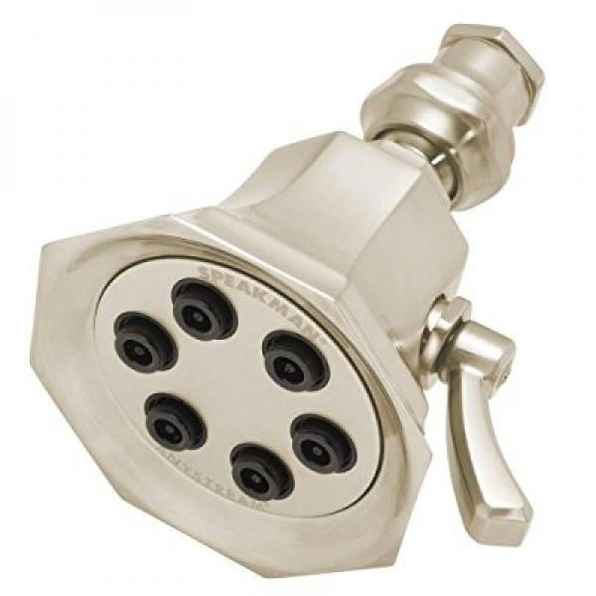 Speakman S-2255-BN Anystream 3-Spray Shower Head for Stylish Bathroom ...