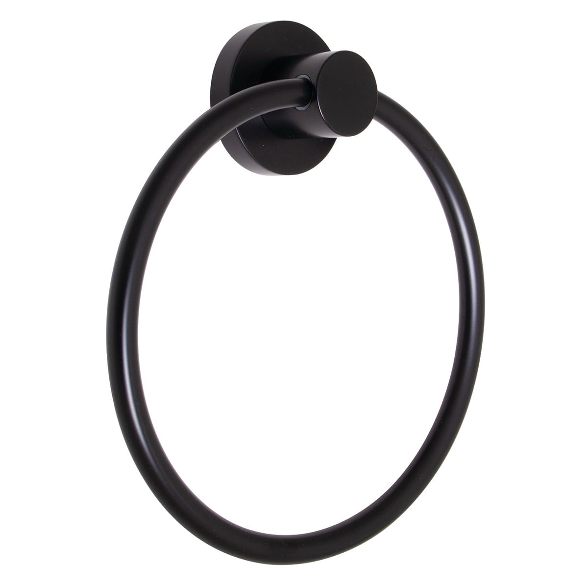 Speakman SA-2703-MB Vector 6-11/16" Wall Mounted Towel Ring - Black ...