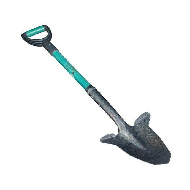 Spear Head Spade SHFD3-Teal Short Reinforced Fiberglass Handle with ...