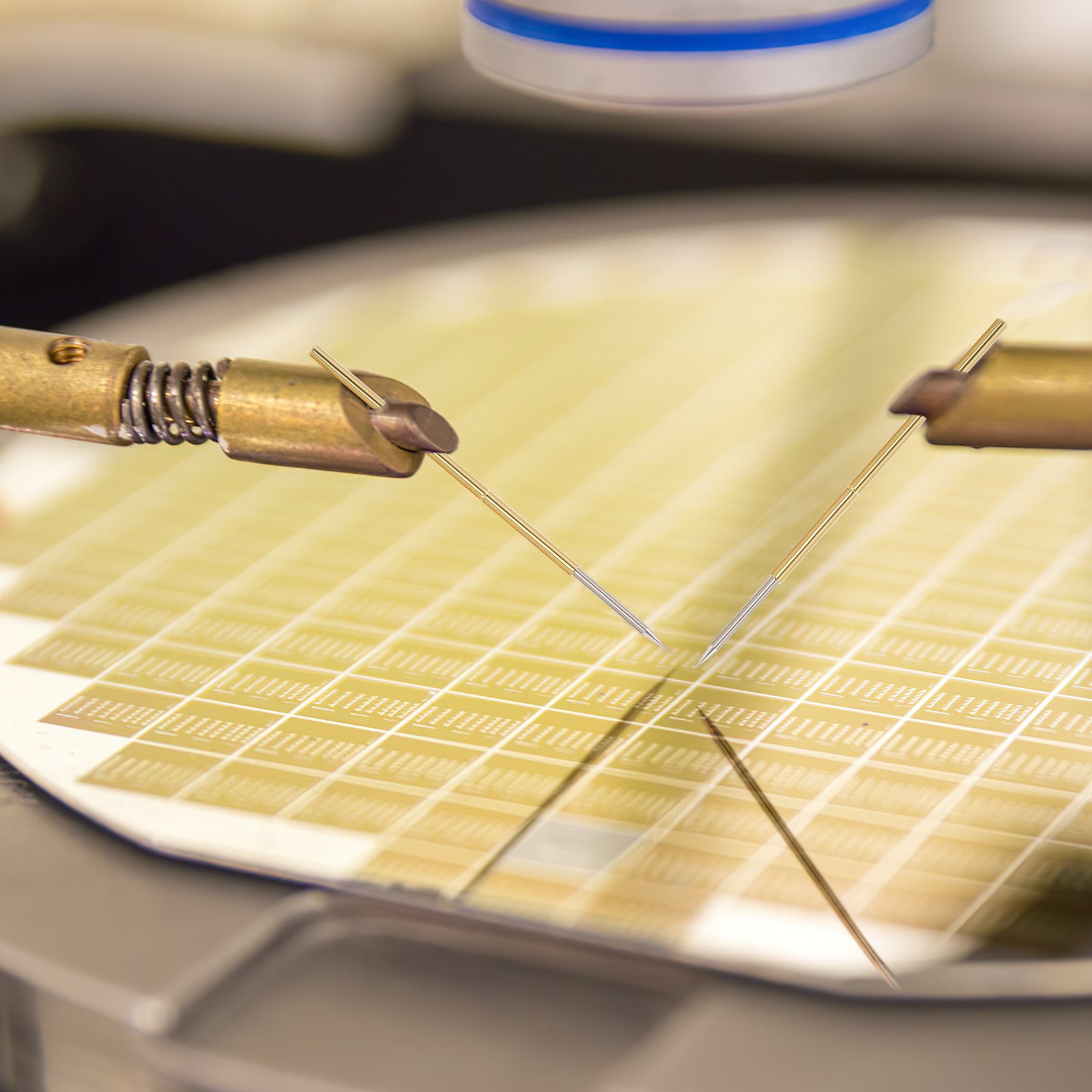 Clispeed Electronics Manufacturing Test Probe Golden 40Pcs 1.4x0.004In ...