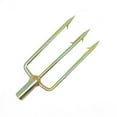 Spearfishing 3 Prong 8mm Spearhead fork Harpoon Tip with Barbs ...