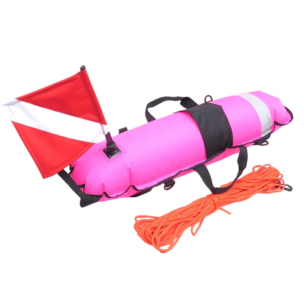 Spearfishing Float Dive Marker Buoy Scuba Flag Diver Down Flag Gear for ...