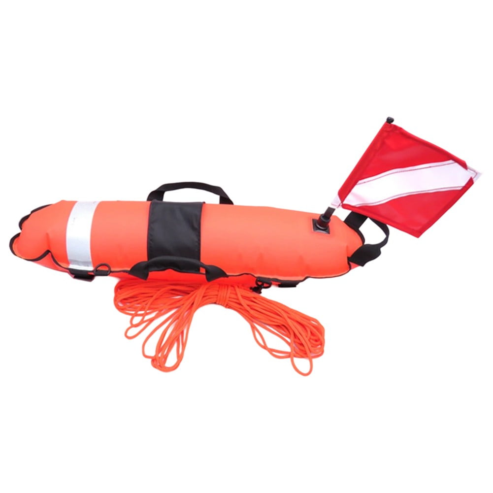 Spearfishing Float Dive Marker Buoy Scuba Flag Diver Down Flag Gear for ...