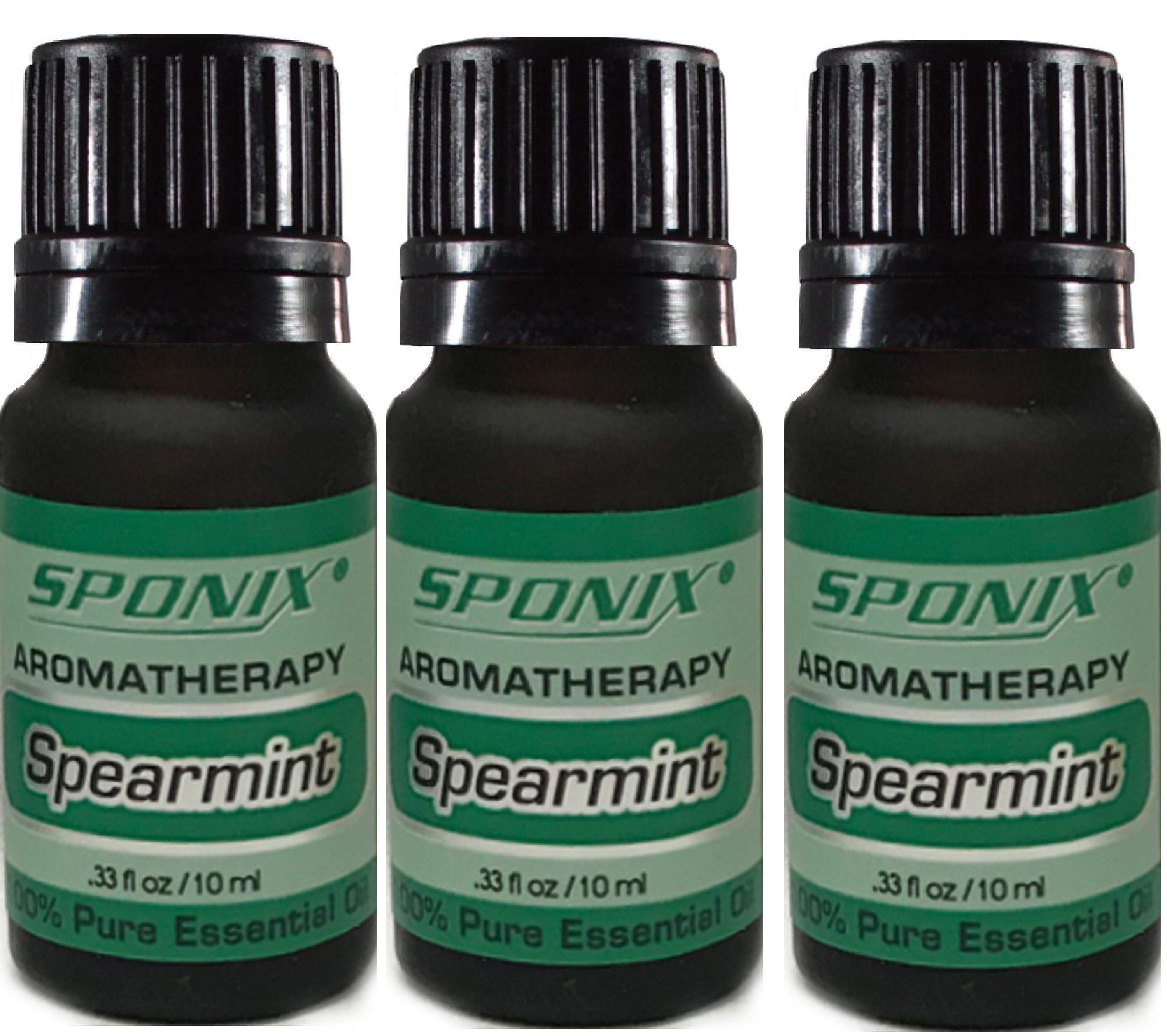 Spearmint Essential Oil 10 ml / 0.33 oz. Each for Aromatherapy | 3 Pack ...