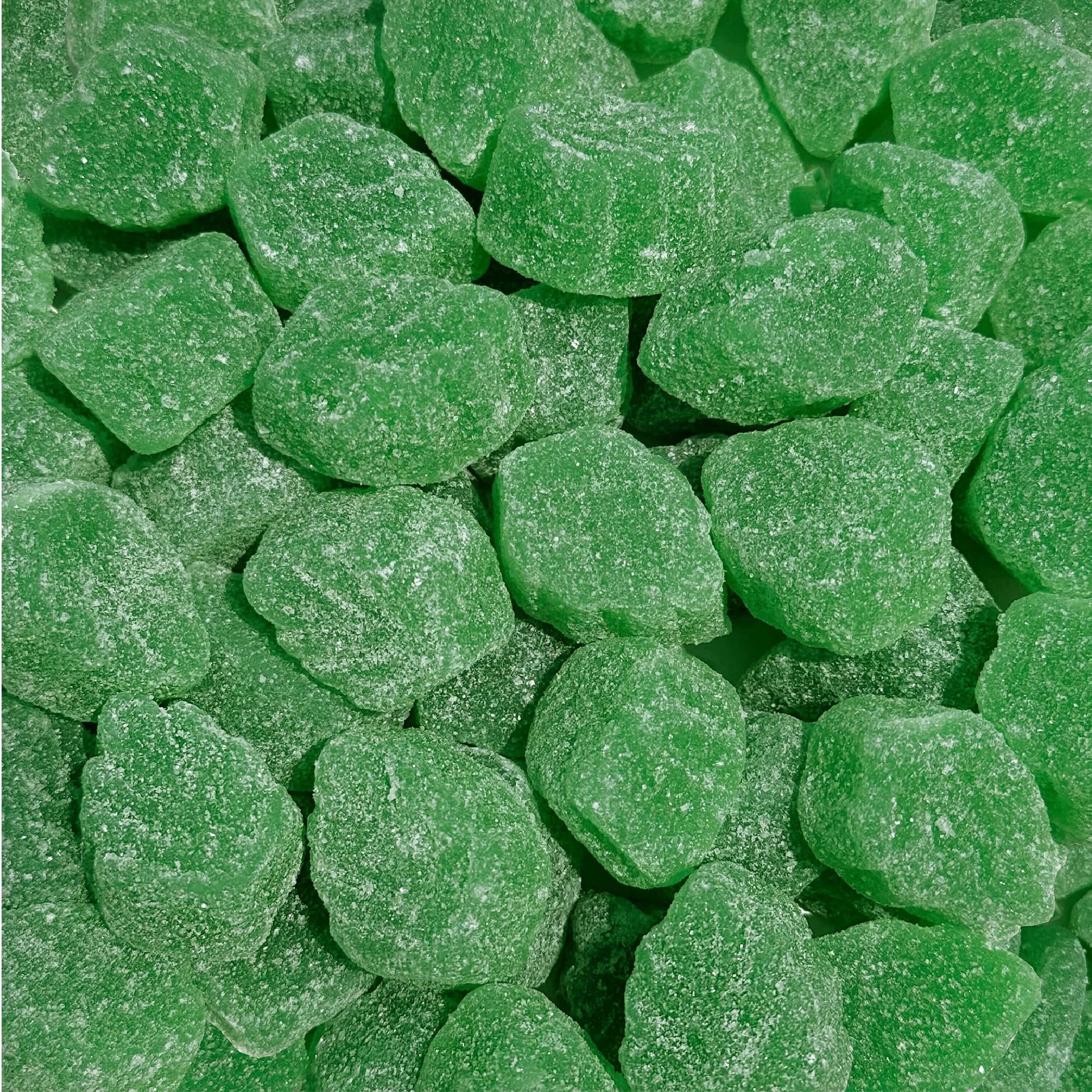 Spearmint Leaves Jelly Candy BCF26 - 2 Pound Bulk Bag - Classic ...