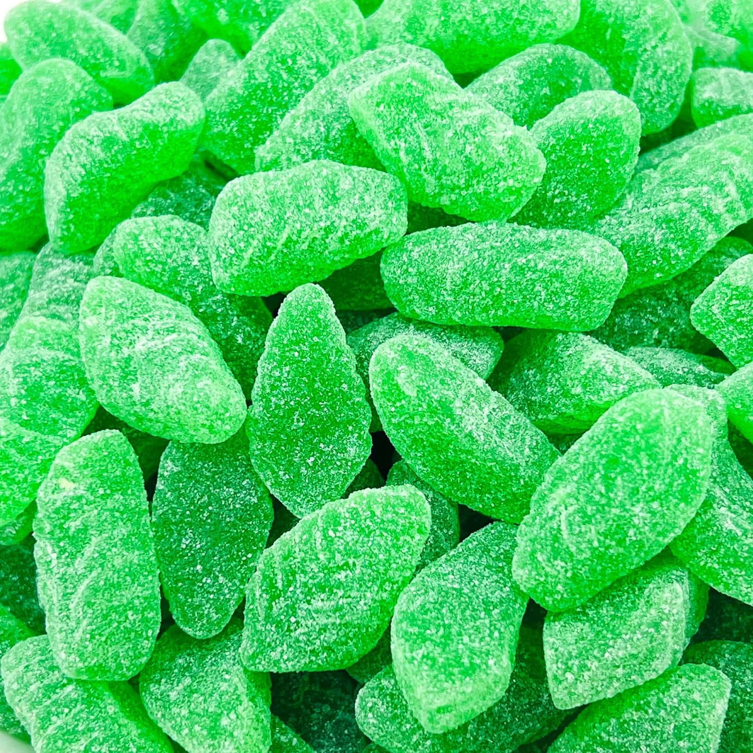 Spearmint Leaves Minty Slices Jelly Candy - 2 Pound Bag - Walmart.com