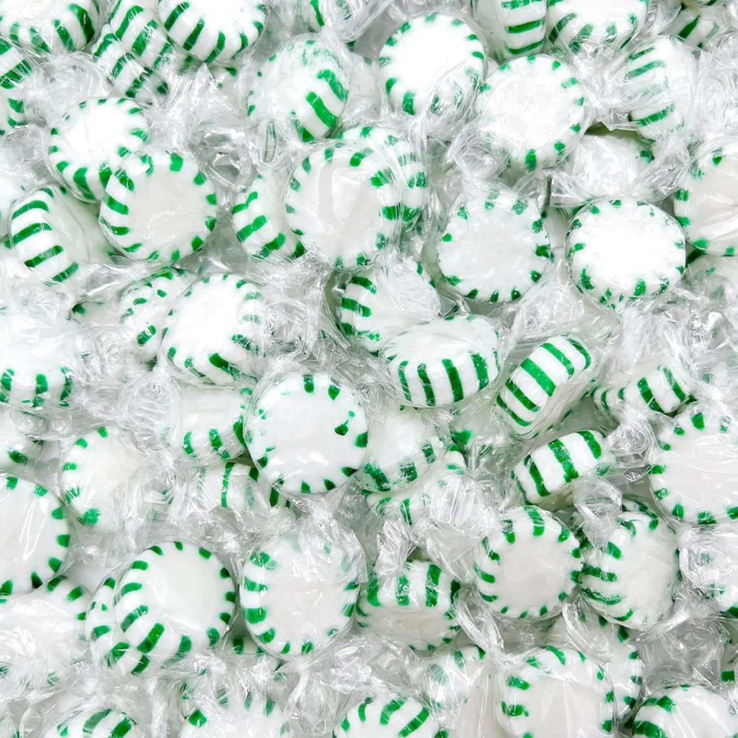 Spearmint Starlight Hard Candy Mints, 1.5 lb – Individually Wrapped ...