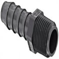 Spears 1436 PVC Fitting Adapter, Schedule 40, Gray, 1/2" Barbed x NPT Male for Plumbing ...