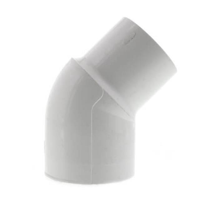 Spears 427-015 1.50 in. PVC 45 deg Street Elbow Spigot X Socket SCH40 ...