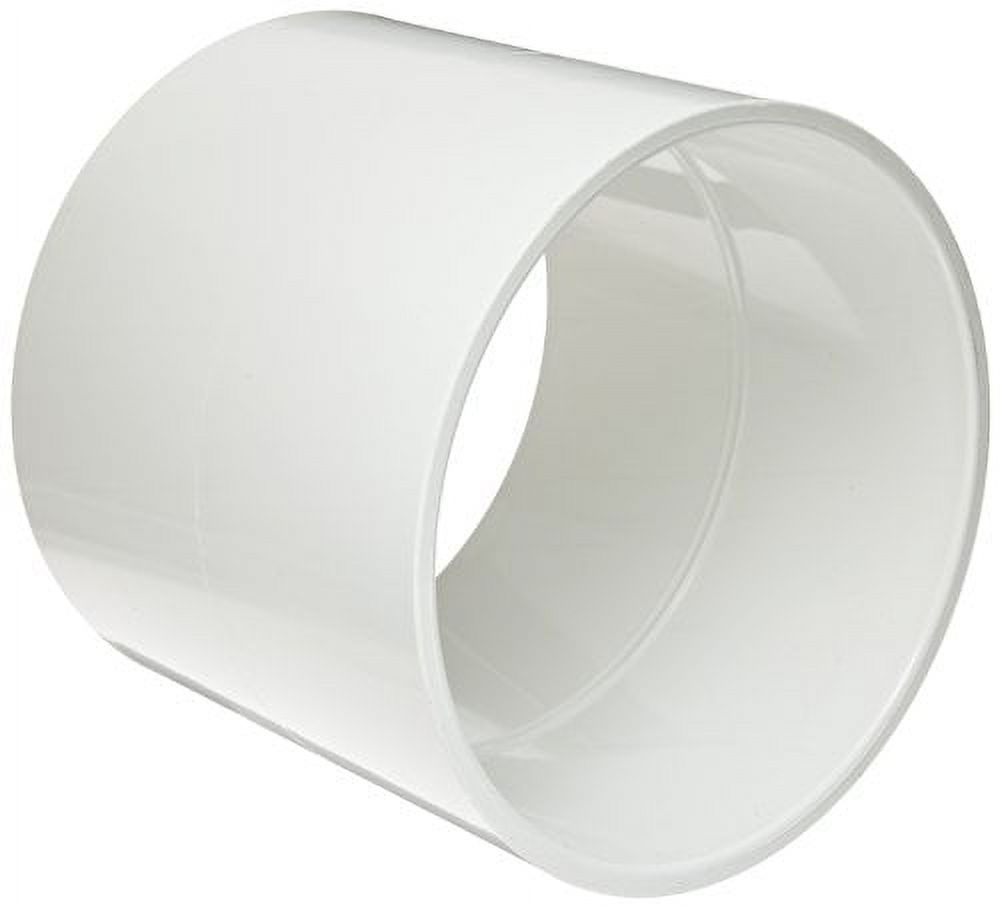 Spears 429 Series PVC Pipe Fitting, Coupling, Schedule 40, White, 2 ...