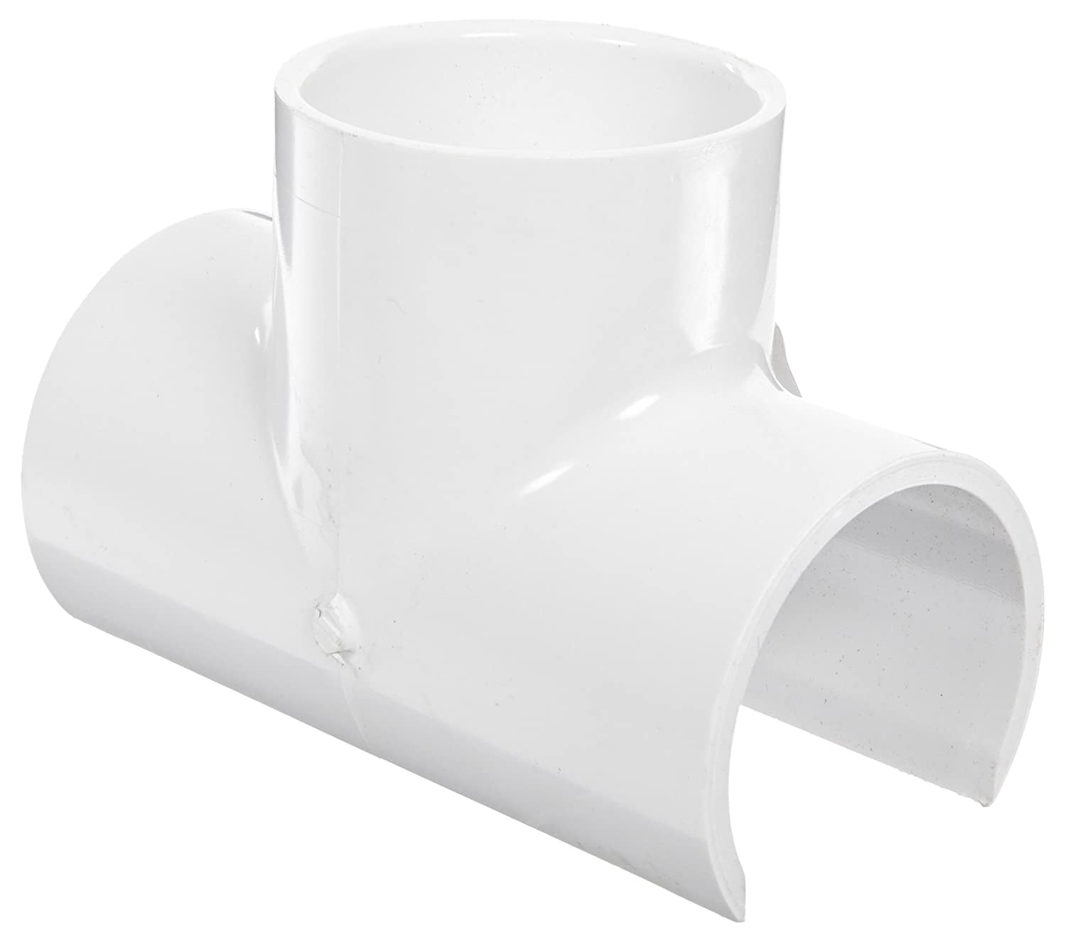 Spears 463 Series PVC Snap-On Saddle, Schedule 40, 2" IPS OD x 2 ...