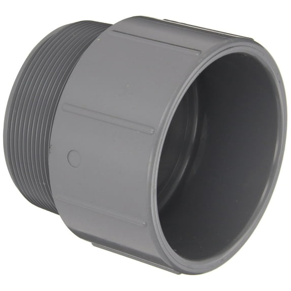 Spears 836-C Series CPVC Pipe Fitting, Adapter, Schedule 80, 3" Socket ...
