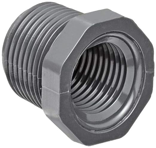 Spears 839 Series PVC Pipe Fitting, Bushing, Schedule 80, 3/4" NPT Male ...
