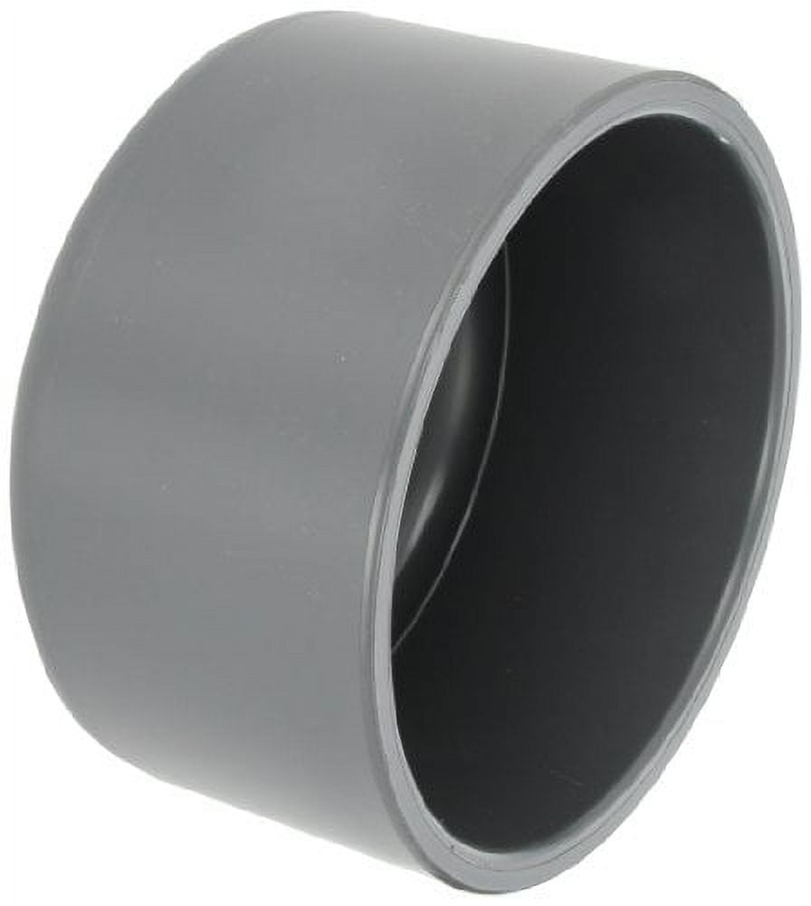Spears 847 Series PVC Pipe Fitting, Cap, Schedule 80, 8" Socket ...