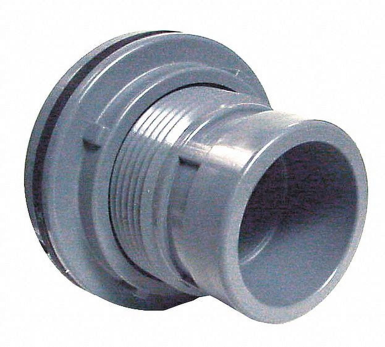 Spears Bulkhead Tank Fitting,Neo,3 5/8"L,CPVC 8172-015C - Walmart.com