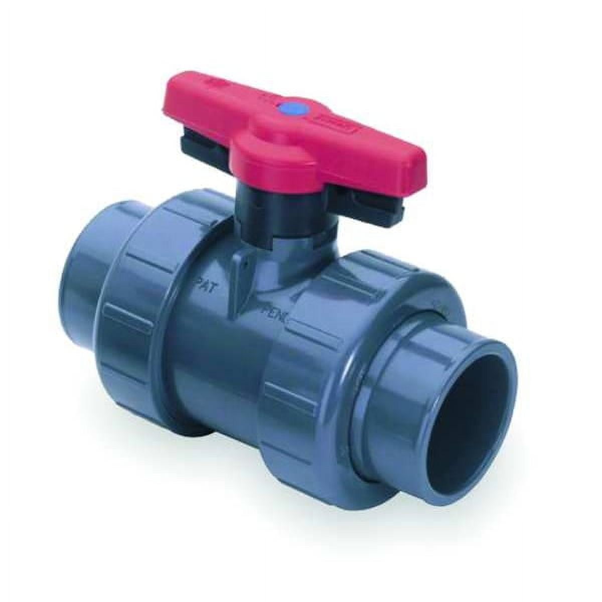 Spears 3/4" Socket CPVC Ball Valve Inline True Union 1839-007C ...