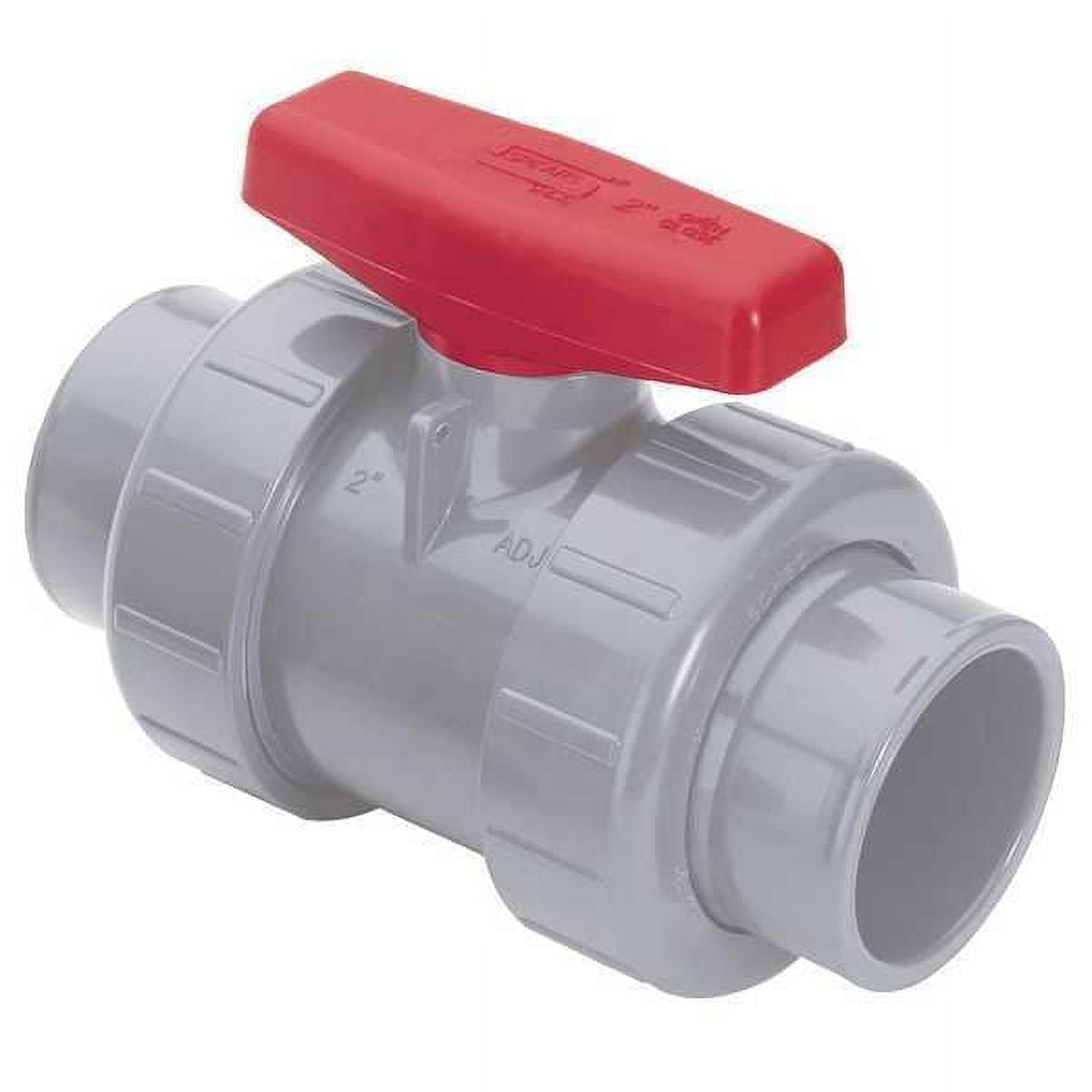 Spears 1/2" Socket CPVC Ball Valve Inline 3639-005C - Walmart.com