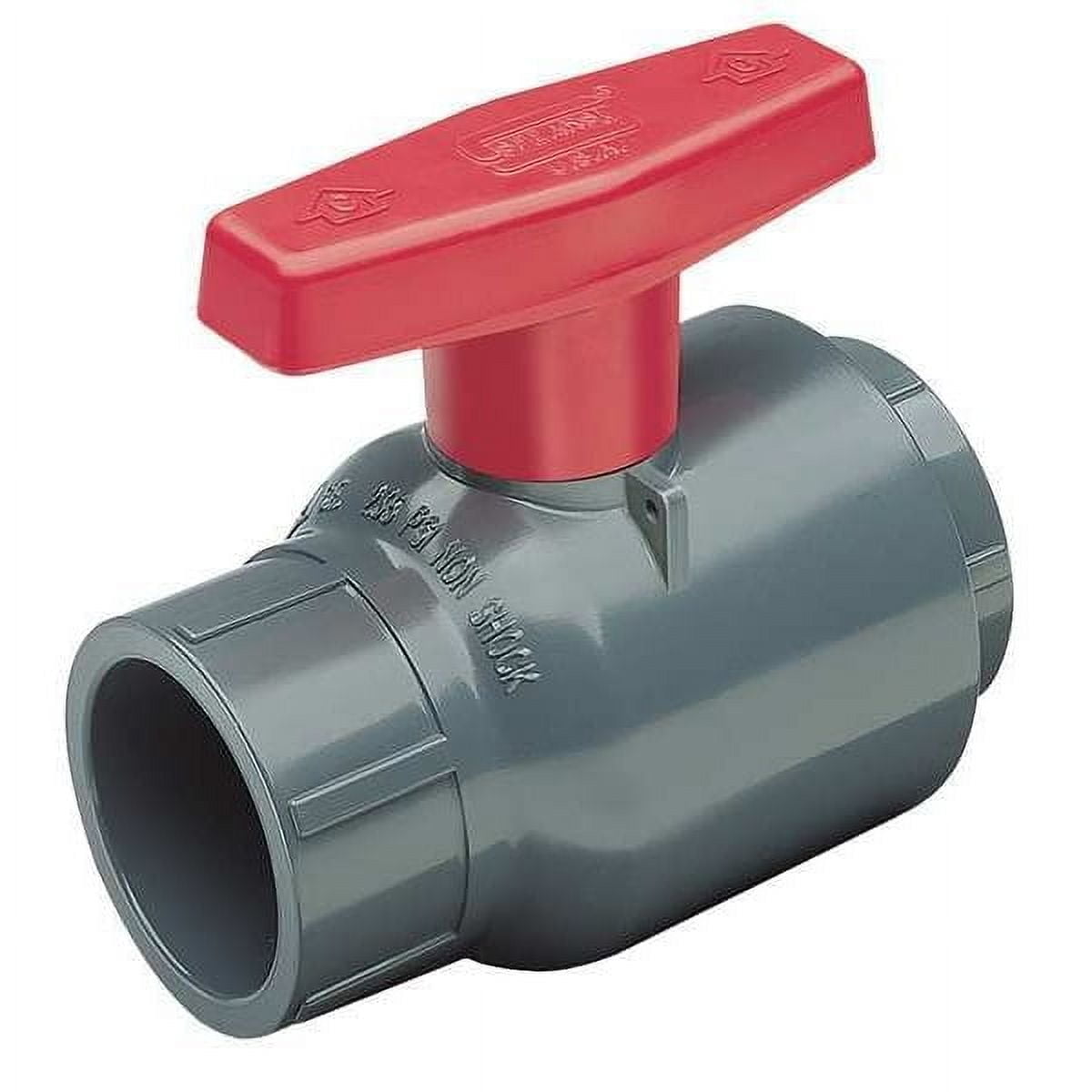 Spears Manual 2-Way Ball Valve,Socket,PVC 2122-010 - Walmart Business ...