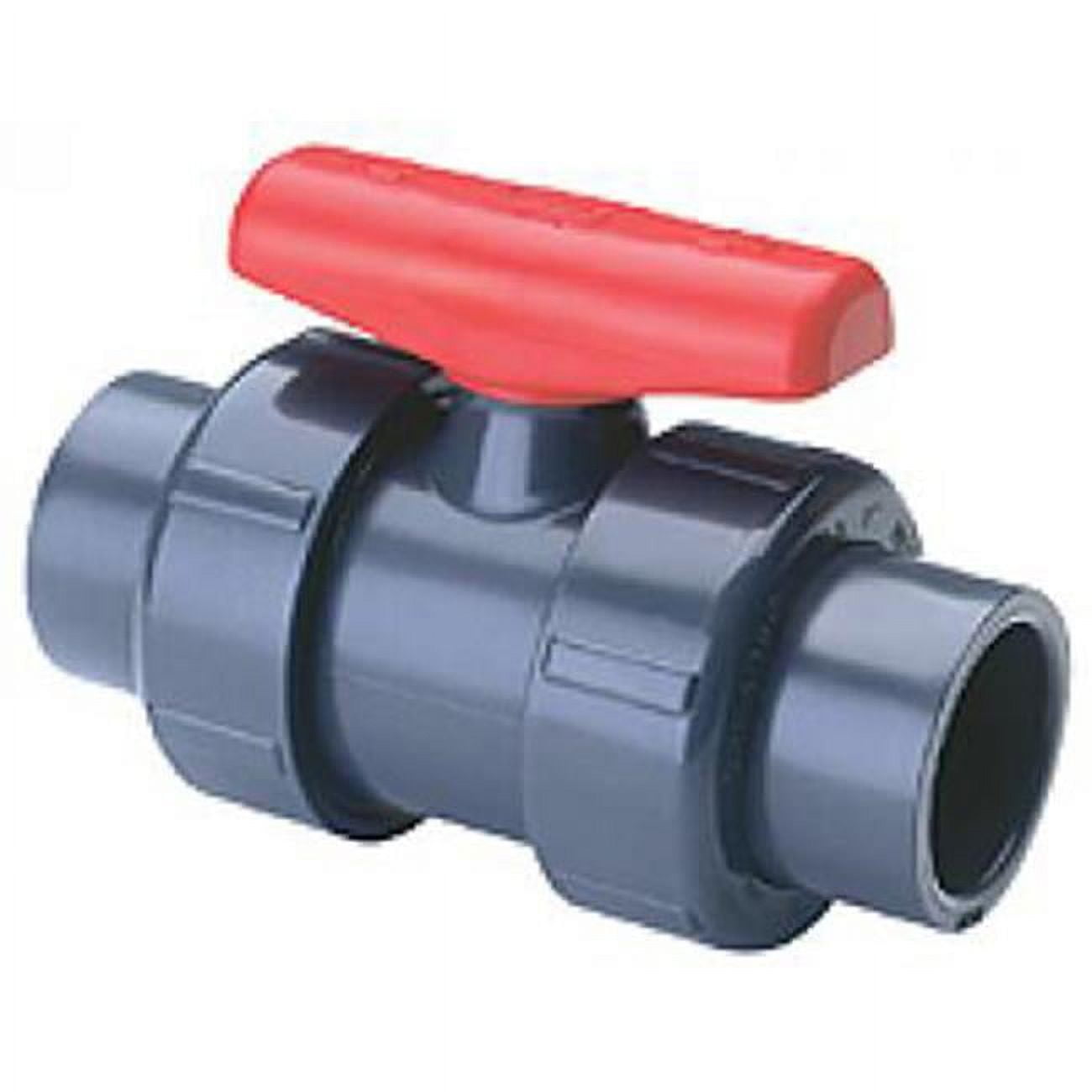 Spears Manufacturing 3621-020SR 2 In. Slip True Union PVC Ball Valve - Gray - 2 in. - Walmart.com