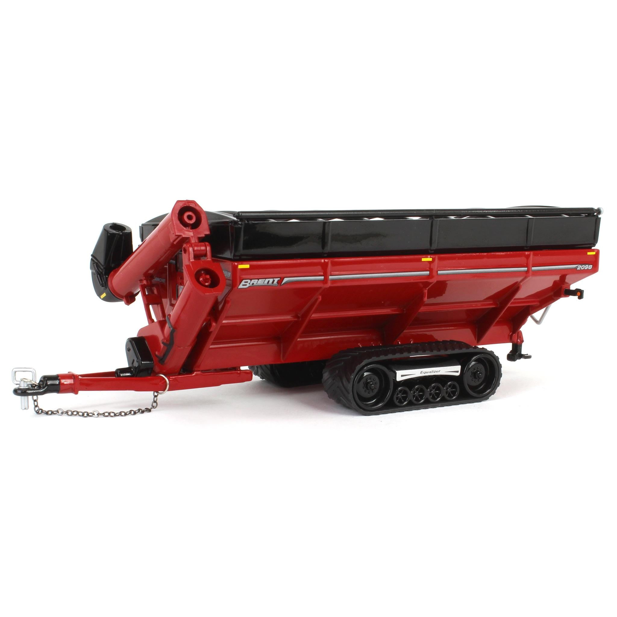 Brent 2098 Avalanche Grain Cart with Equalizer Tracks Red 1/64 Diecast ...
