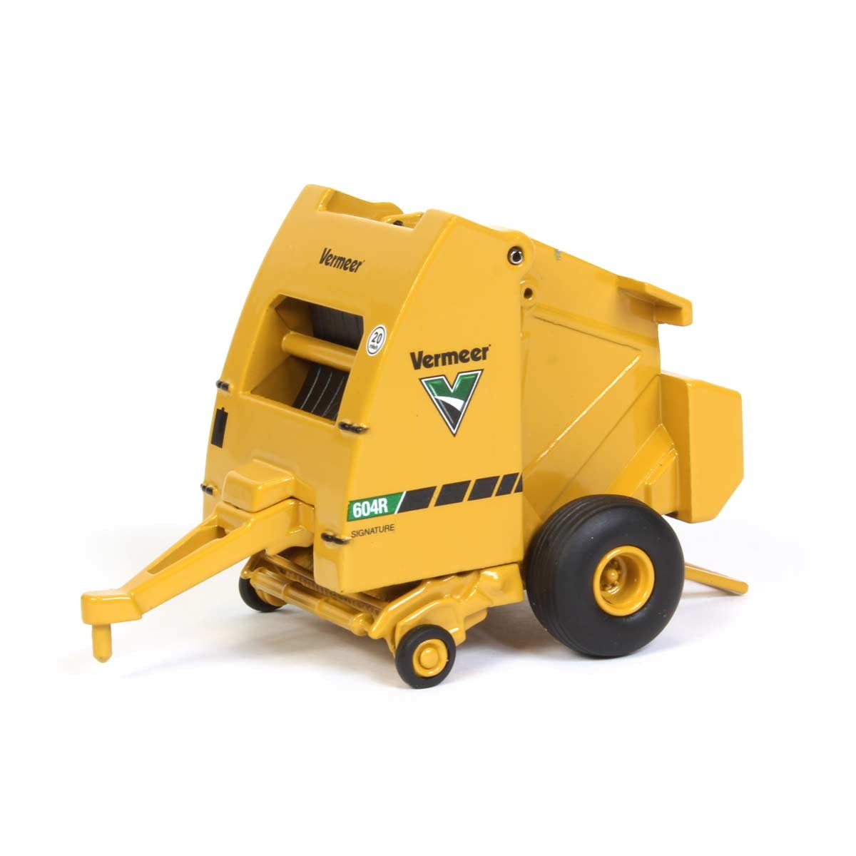 Vermeer Model 604R Round Hay Bailer w Hay Bale 1:64 Scale Diecast Model ...