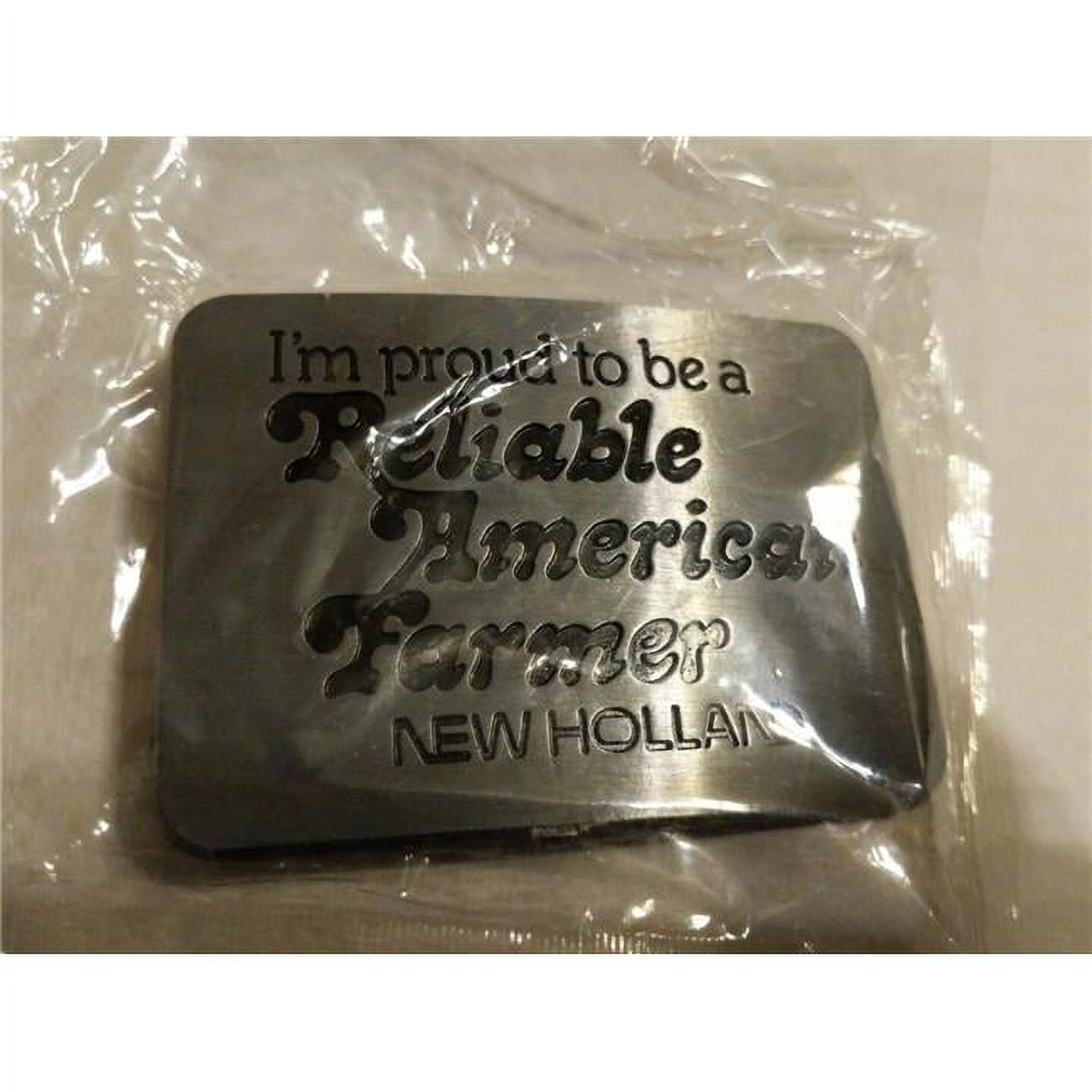Spec Cast Holland Agriculture Collectible Pewter Belt Buckle Vintage ...
