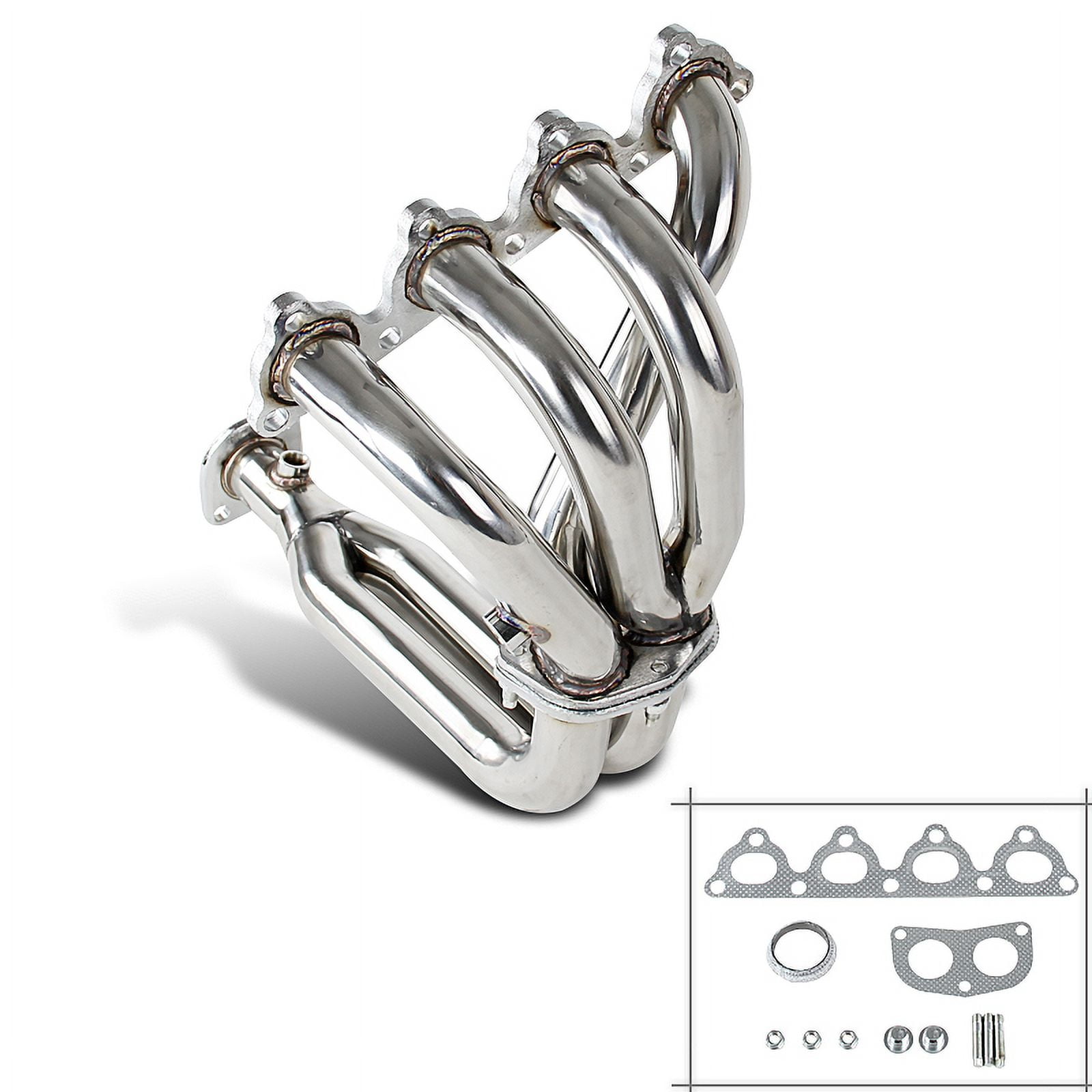 Spec-D Tuning 1992-2000 Honda Civic Del Sol Ex Dx Racing Sport Header ...