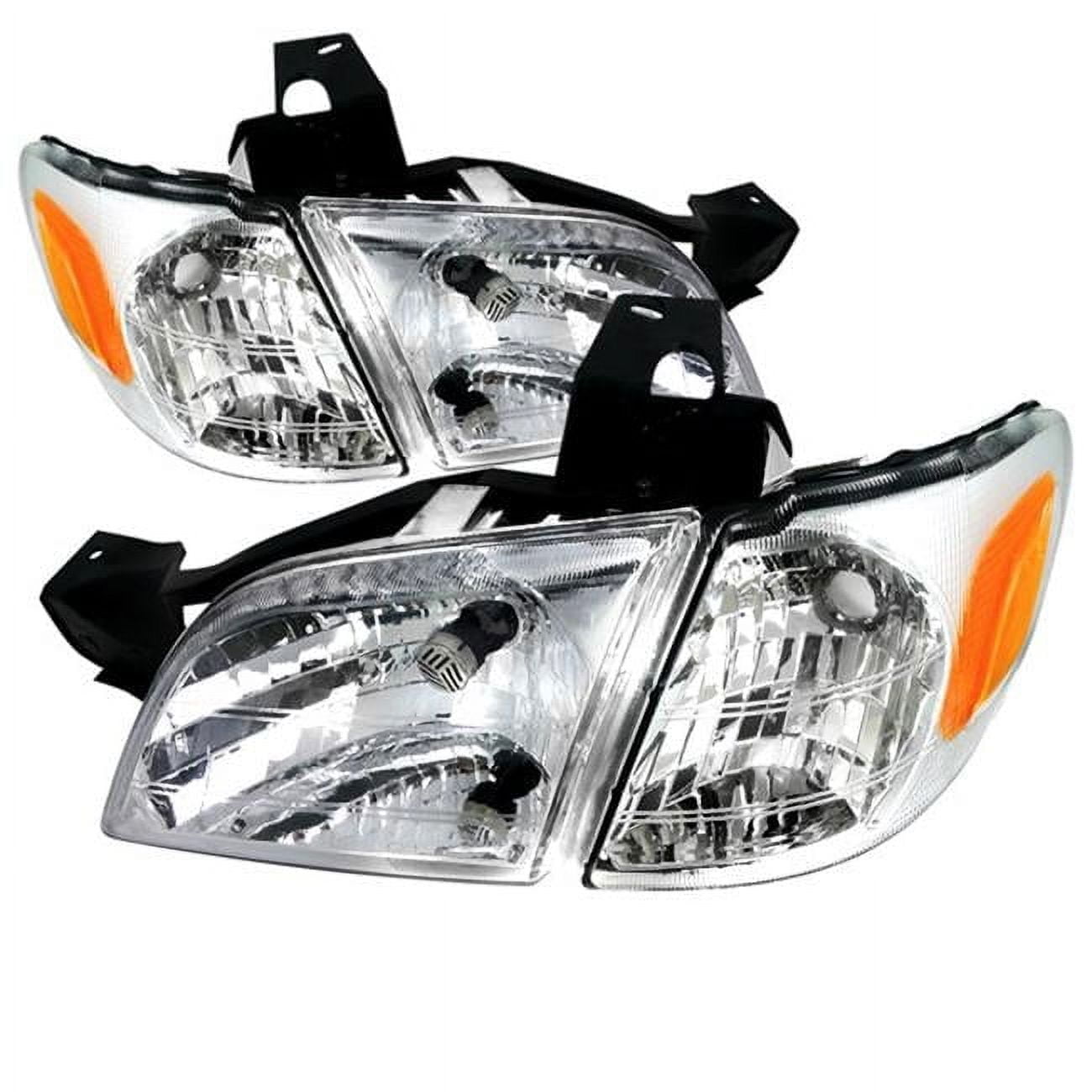 Spec-D Tuning 1997 - 2003 CV Venture Headlights with Reflector - Chrome - Walmart.com