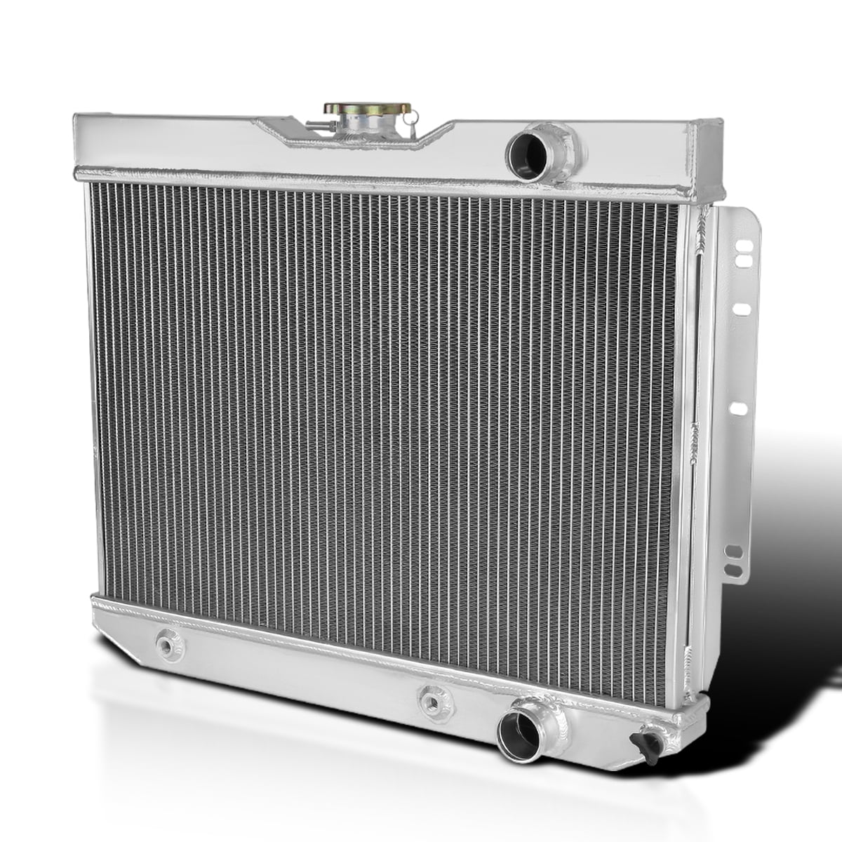 Spec-D Tuning 2-Row Aluminum Performance Cooling Radiator Compatible ...