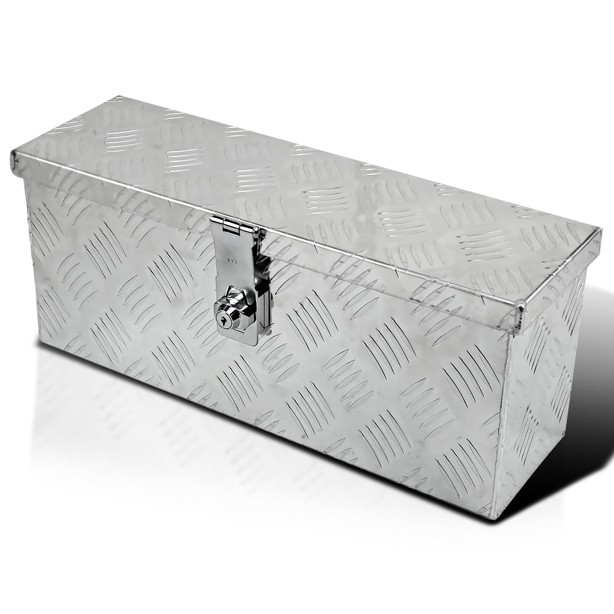 Spec-D Tuning 20"x8"x6" Heavy Duty Aluminum Tool Box Truck Utility ...
