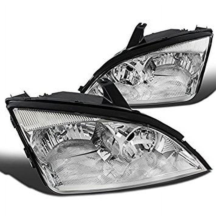 Spec-D Tuning 2LH-FOC05-RS Ford Focus ZX3 ZX4 ZX5 Euro Chrome Clear ...