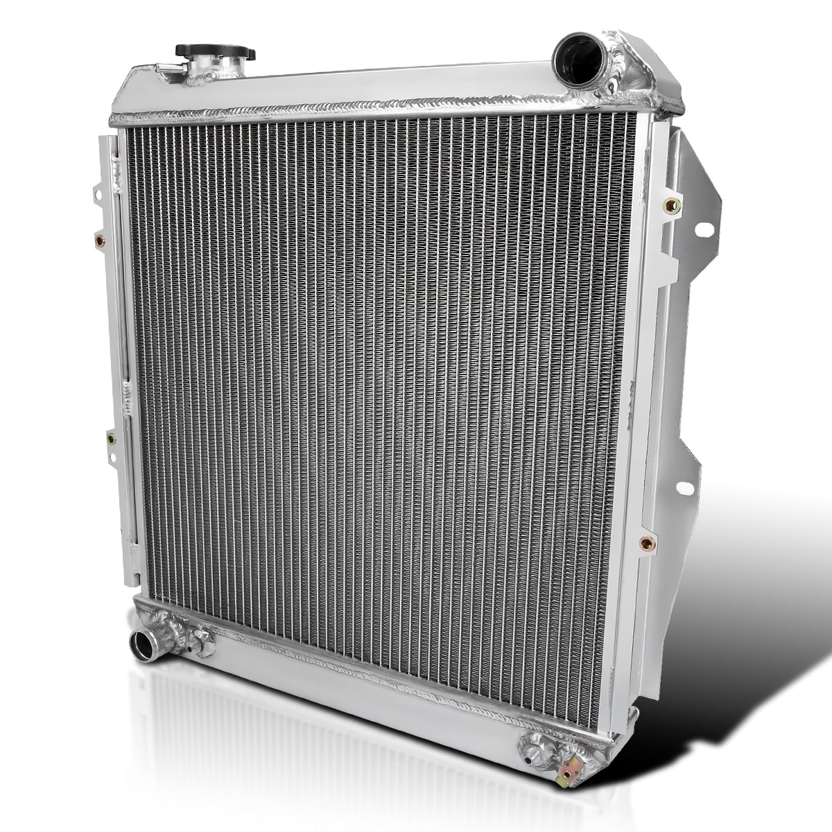 Spec-D Tuning 3 Core Light Aluminum Performance Cooling Radiator ...