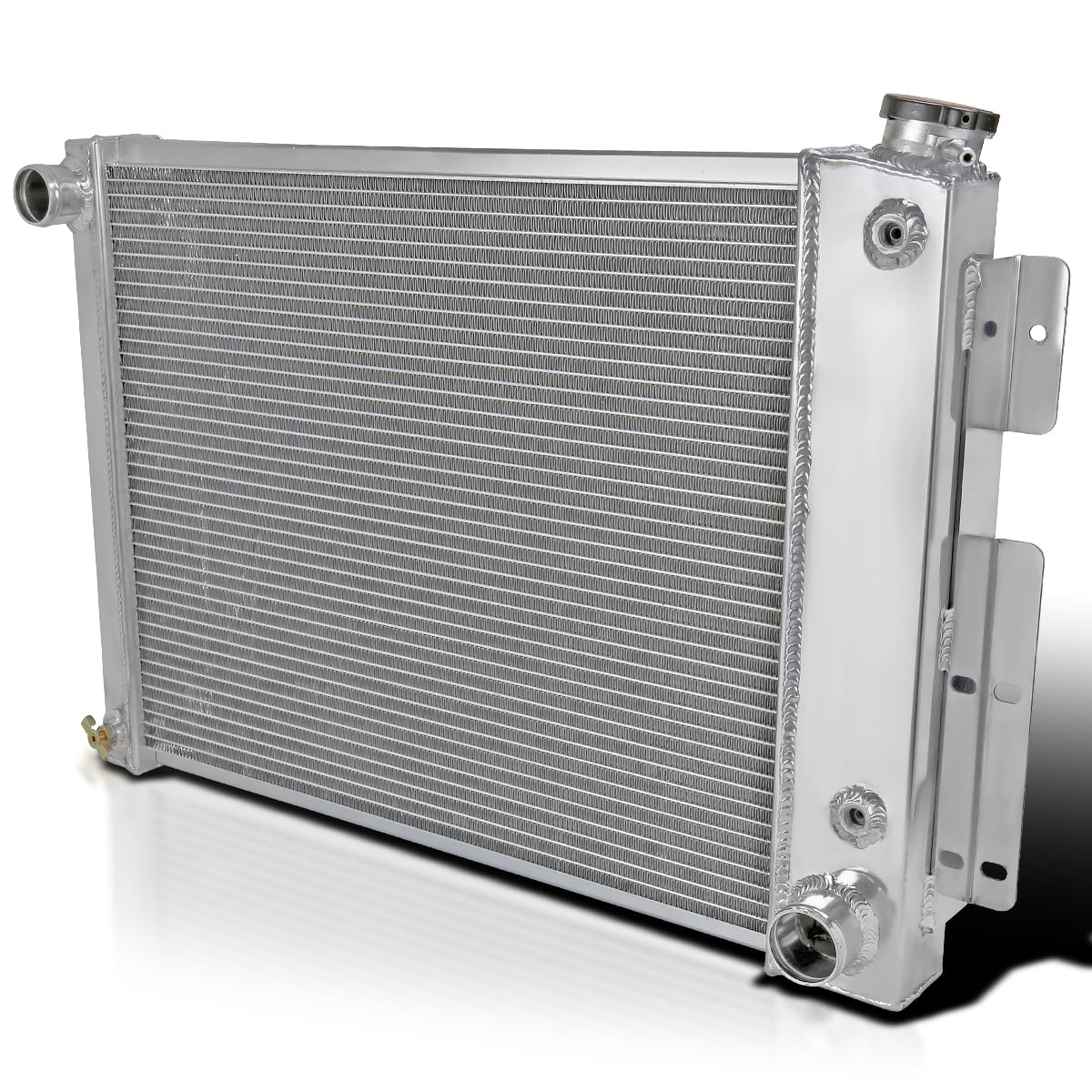 Spec-D Tuning 3 Core/Row Aluminum Performance Cooling Radiator ...