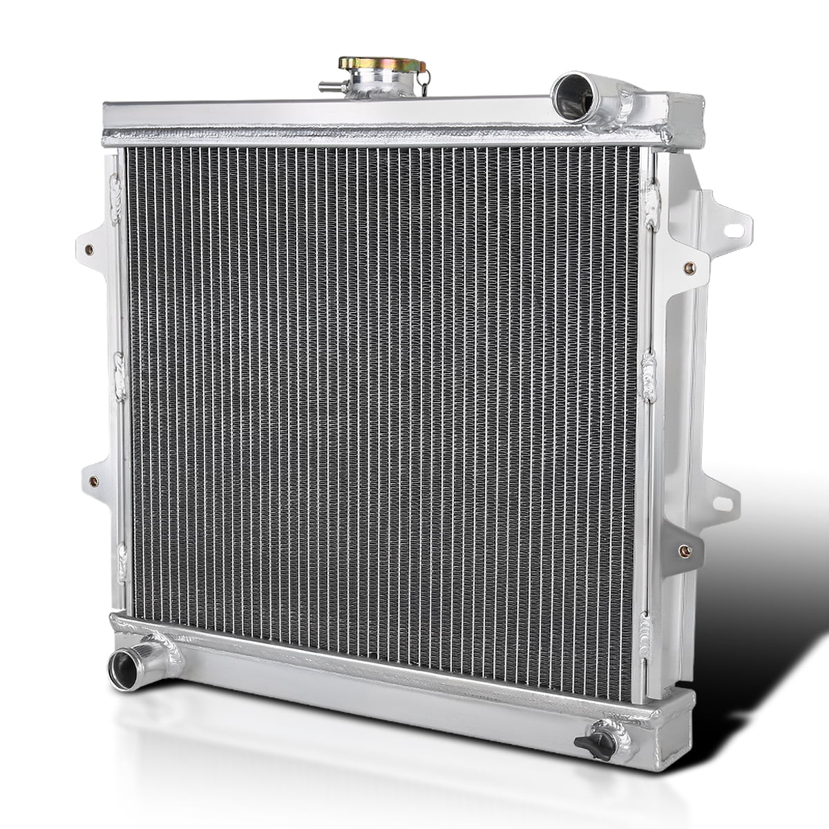 Spec-D Tuning Cooling Radiator, 3-Row Aluminum, for Toyota 4Runner 2.4L ...