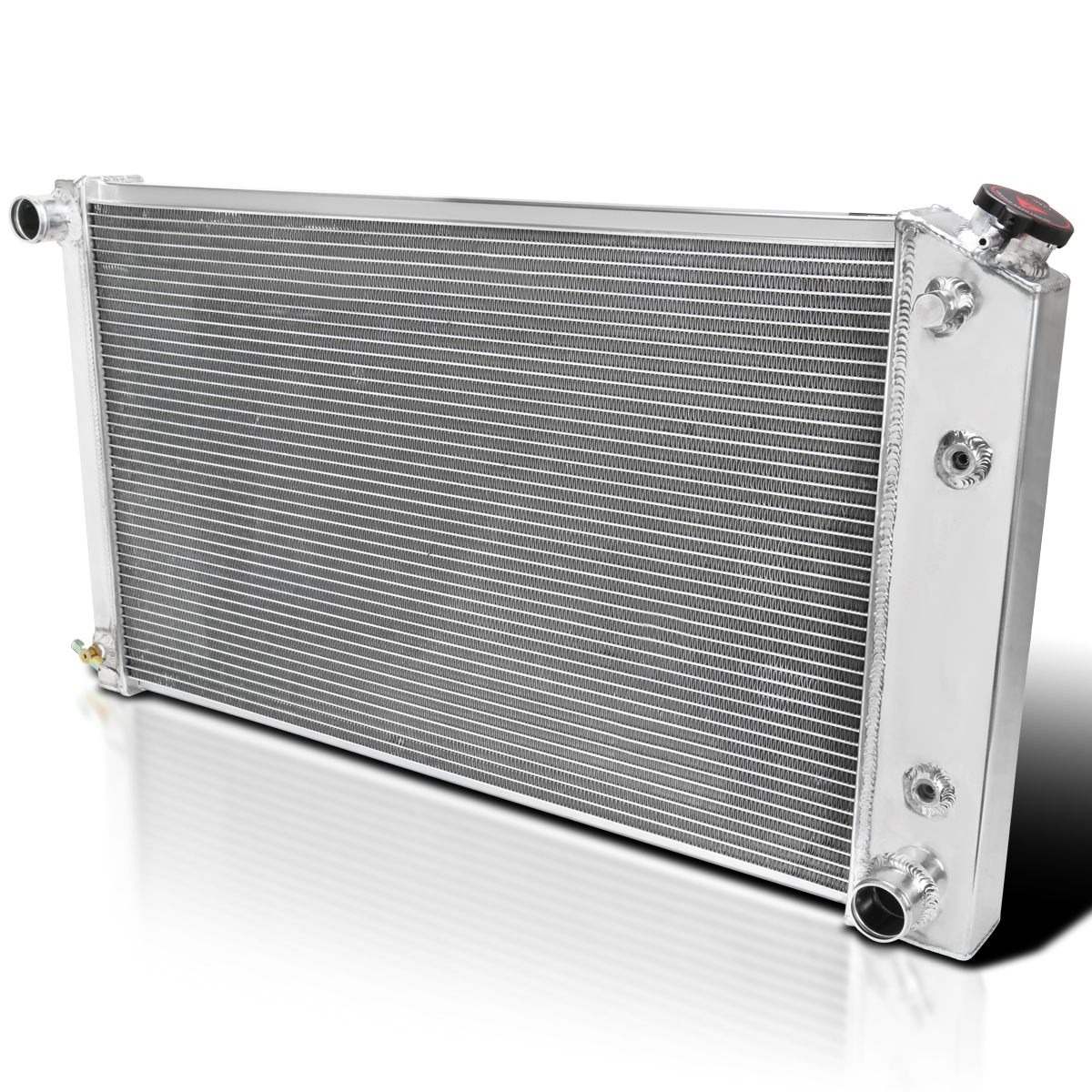 Spec-D Tuning 3 Row Racing Radiator Compatible with 1970-1976 Chevy ...