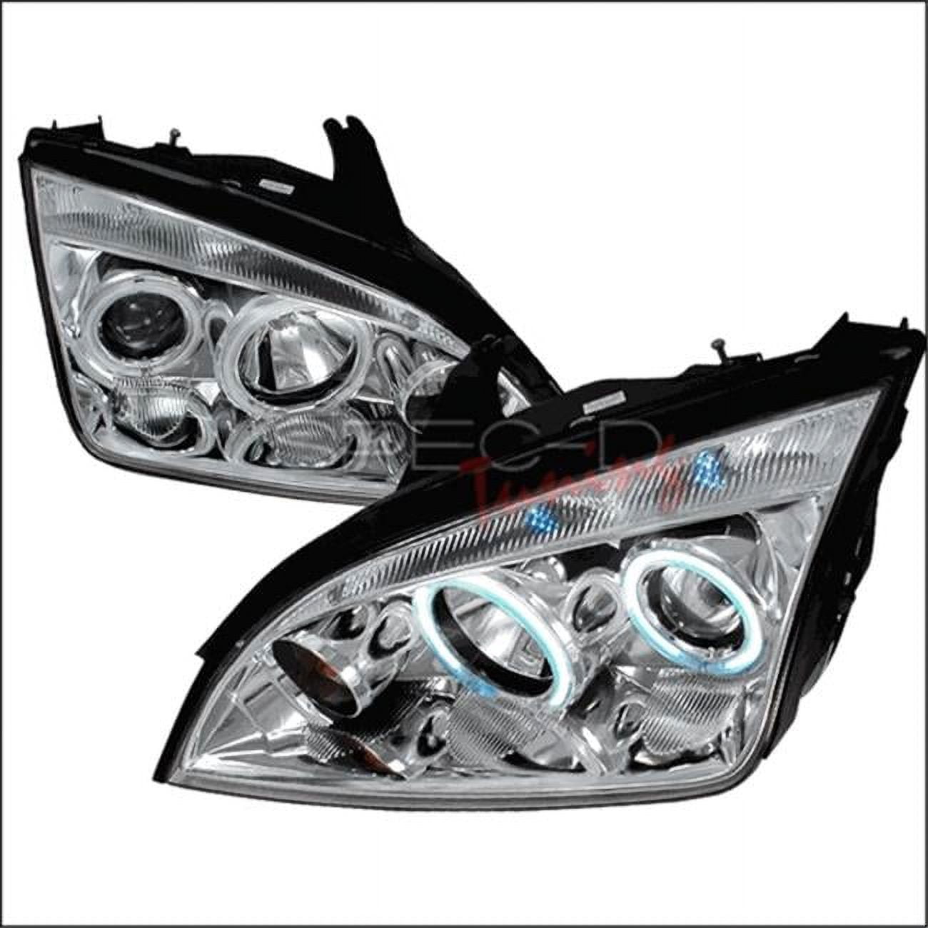 Spec-D Tuning 3LHP-FOC05-KS CCFL Halo Projector Headlights for 05 to 07 ...