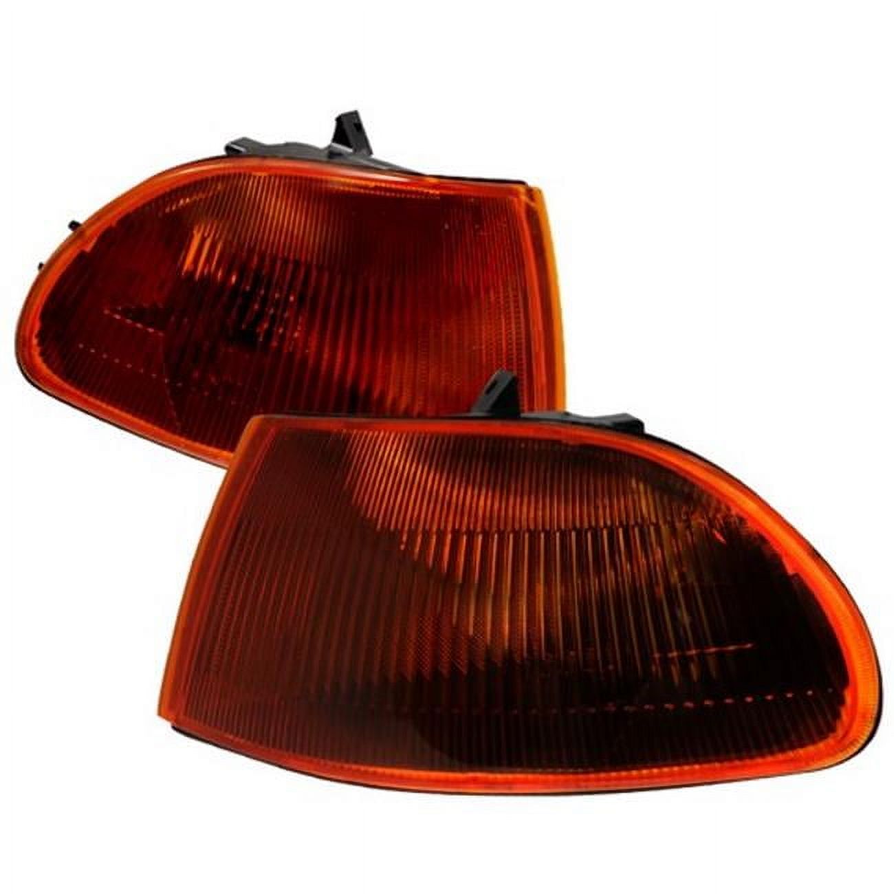 Spec-D Tuning 4 Door Corner Lights for 92 to 95 Honda Civic- Smoke ...