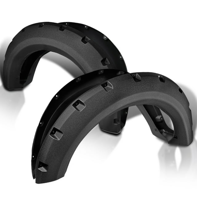 Spec-D Tuning Fender Flares for Ford F150 2009-2014, 4PC Front + Rear ...