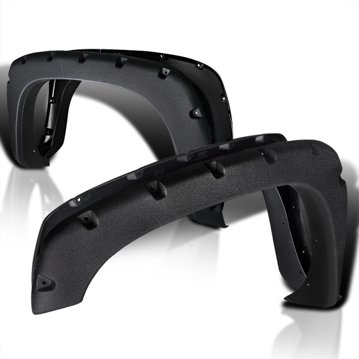 Spec-D Tuning TRUCKS 4PC Front + Rear Bolt On Fender Flares for 1999 ...