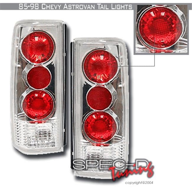 Spec-D Tuning Altezza Tail Lights for 85 to 98 Chevrolet Astro, Chrome ...