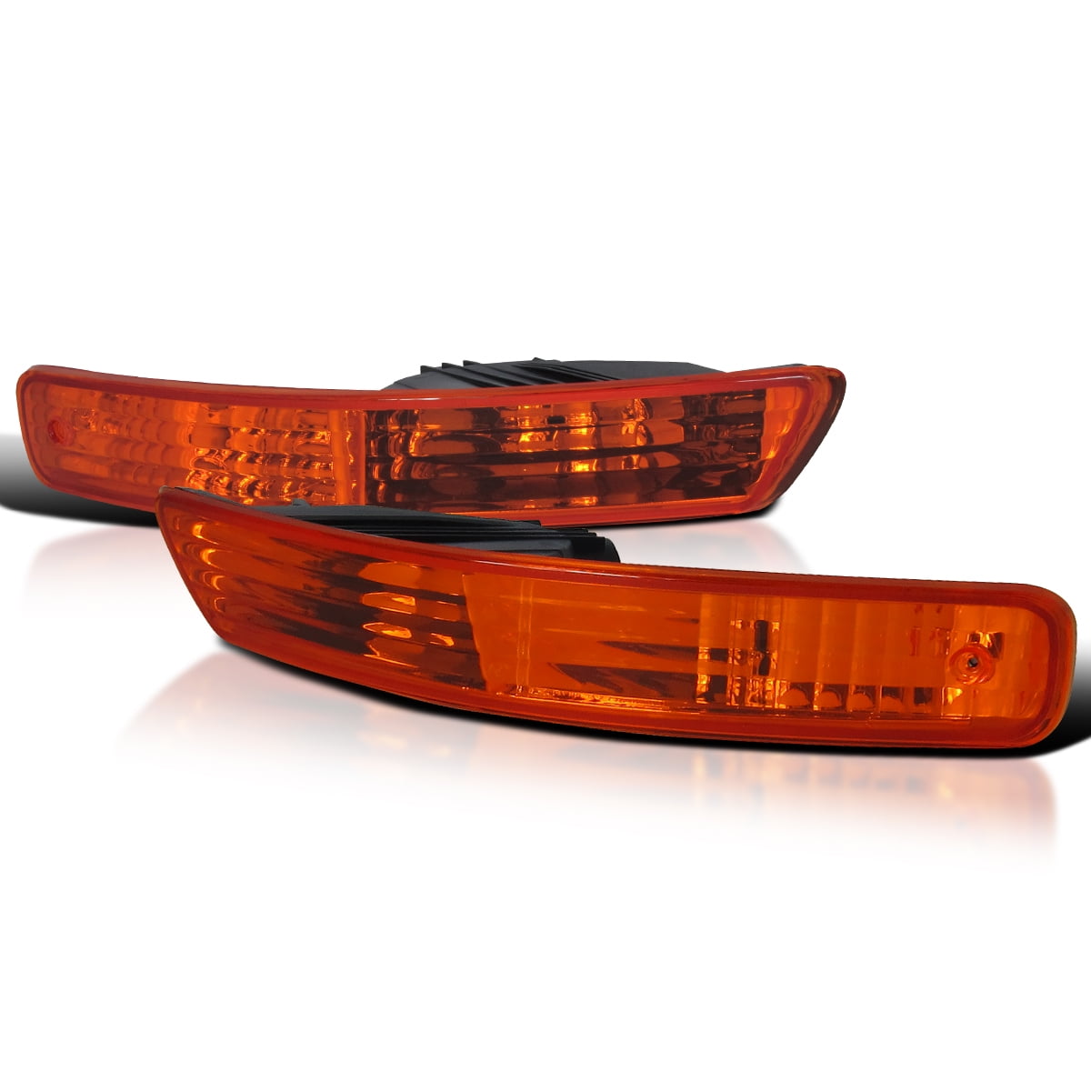 Spec-D Tuning Amber Lens Bumper Lights Compatible with 1998-2001 Acura ...