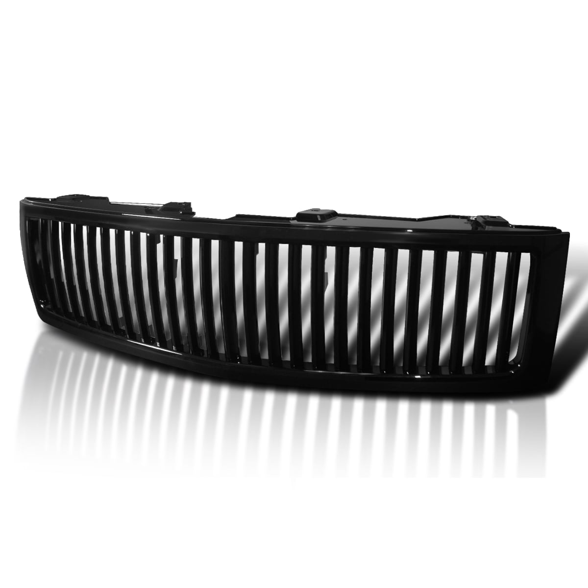 Spec-D Tuning Black Grill Grille Compatible with 2007-2013 Chevy ...